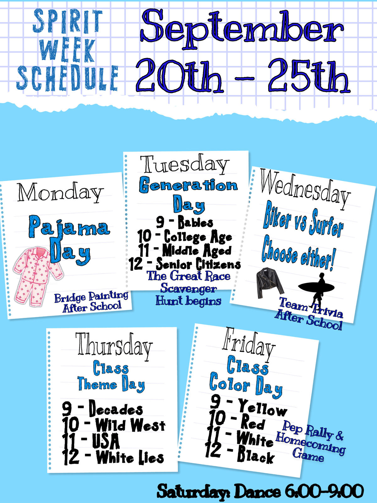Columbia Spirit Week Schedule East Greenbush CSD