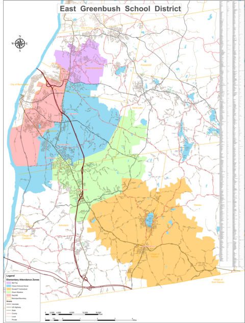District Map and Attendance Zones | East Greenbush CSD