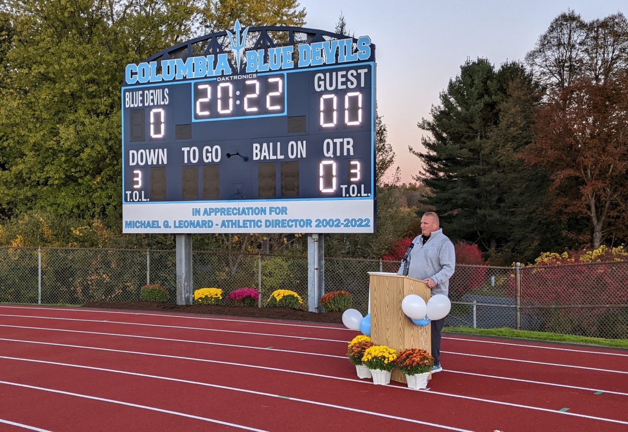Former Athletic Director Mike Leonard Honored at Dedication Ceremony of ...