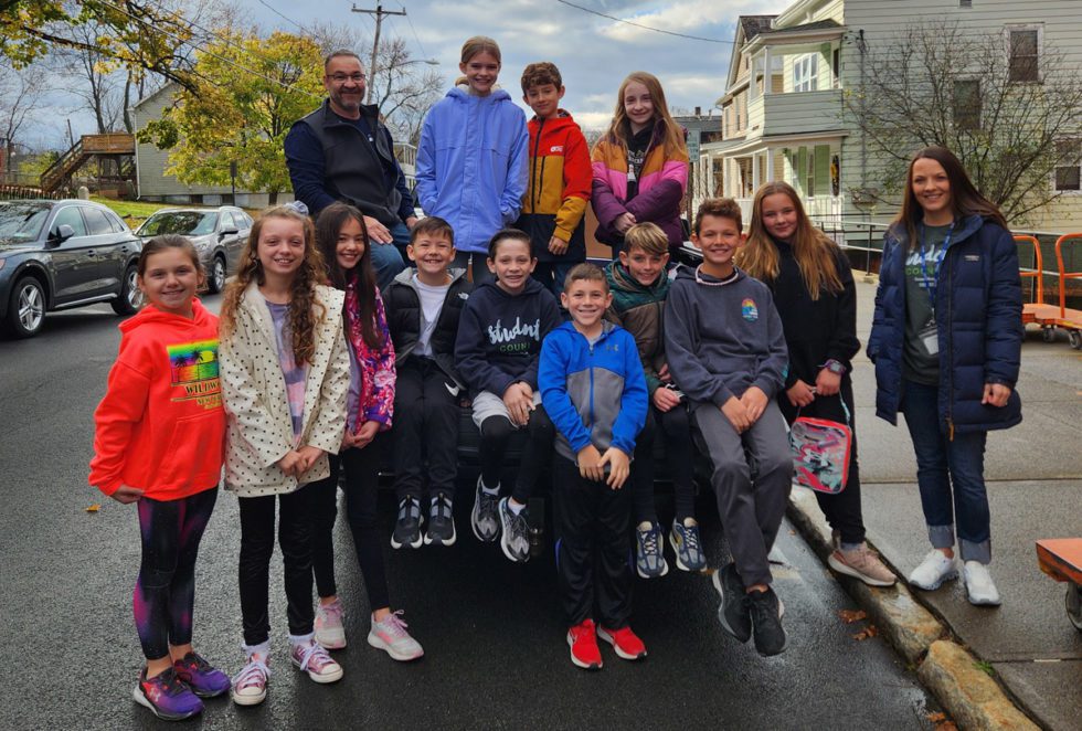 Green Meadow Student Council Gives Back at CoNSERNS-U | East Greenbush CSD