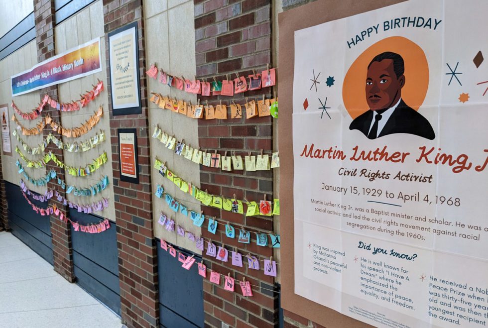 Post-it Note Artwork Highlights MLK and Black History Month | East ...