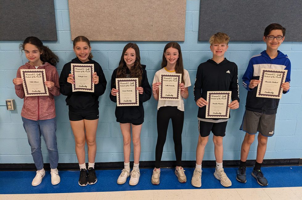 Goff Students of the Month – April 2023 | East Greenbush CSD