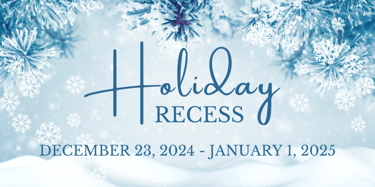 Holiday Recess | East Greenbush CSD