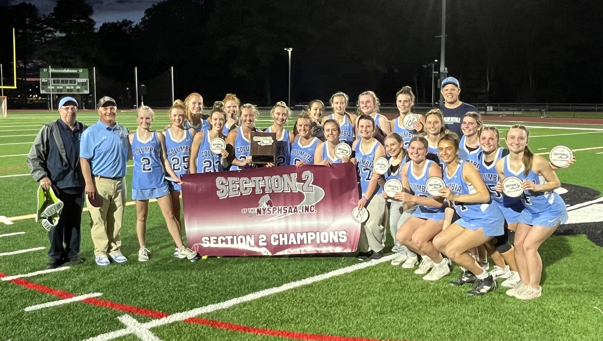 Columbia Girls' Lacrosse Wins First Section 2 Championship in Program ...