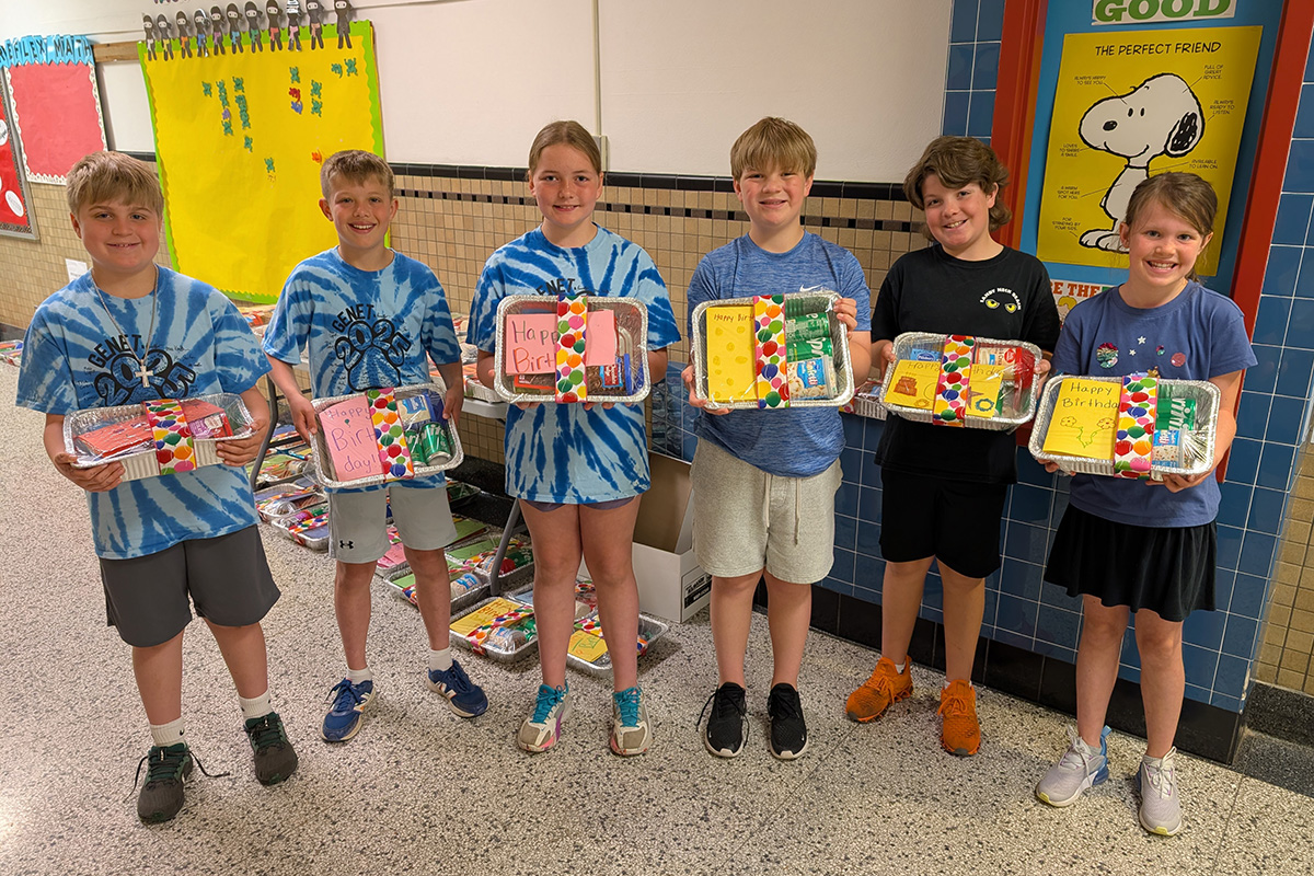 Genet Students Create Birthday Cake Kits for Families in Need | East ...