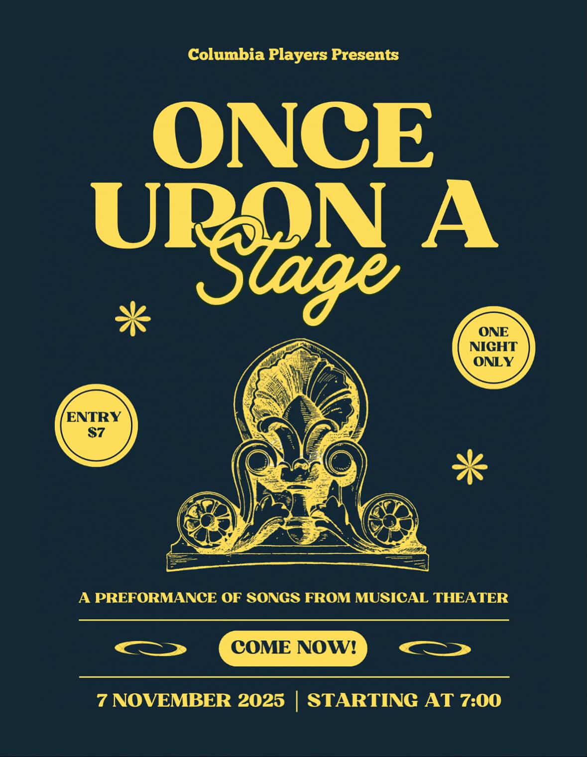 'Once Upon a Stage' Returns to Columbia High School on November 7 ...